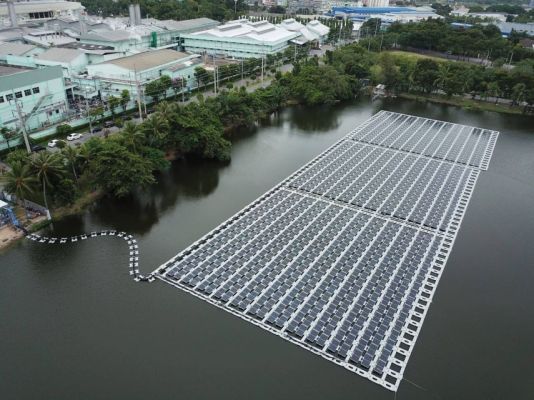 Impact Solar has invested and installed a solar floating at Sahapat ...